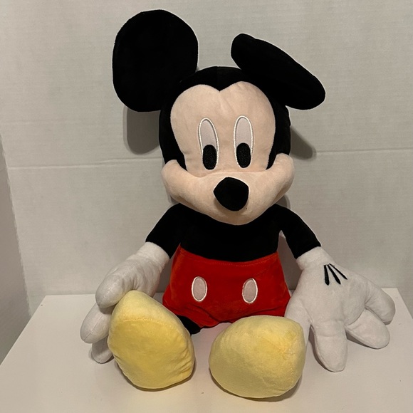 Disney | Toys | Disney Mickey Mouse Large Plush | Poshmark